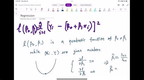 Ch 12 Simple Linear Regression Part1 Youtube