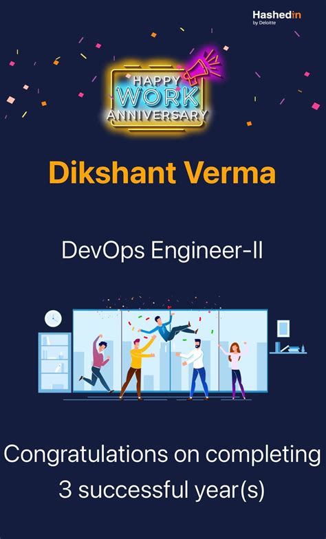 dikshant v on linkedin anniversary careergrowth gratitude