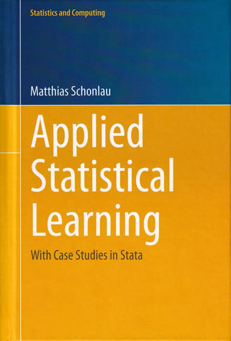 Stata Bookstore Applied Statistical Learning With Case Studies In Stata