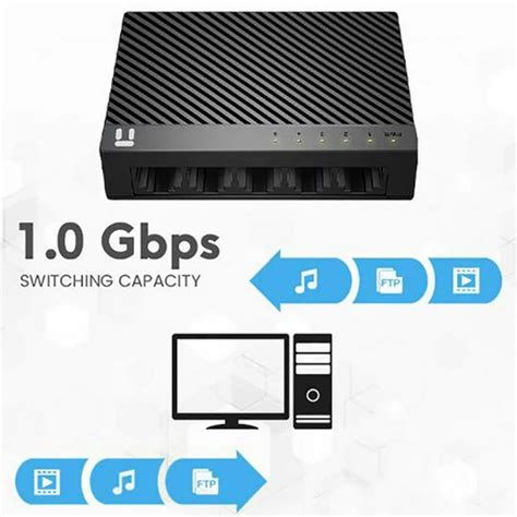 NETIS ST3105C 5 Port RJ45 100M Fast Ethernet Switch