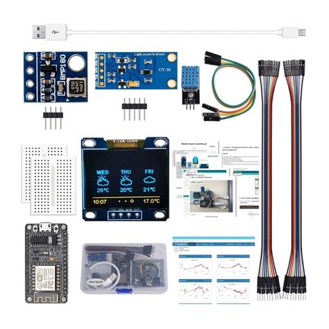 Esp8266 Temperature Humidity Weather Station Atmosphetic Pressure Light
