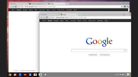Chrome OS Mit Aura Screenshots