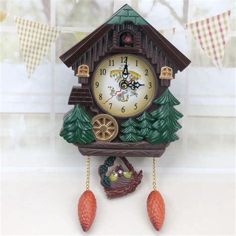 Unique Intelligent Alarm Clock Cuckoo Wall Clock F Vicedeal