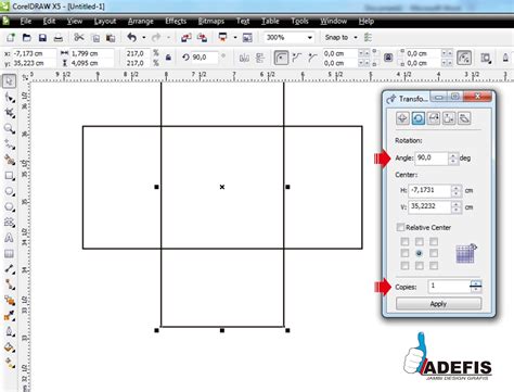 Tips Menggunakan Menu Transformation Coreldraw Lengkap JADEFIS
