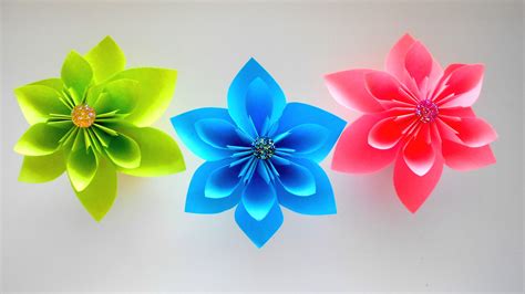 Цветы из бумаги своими руками