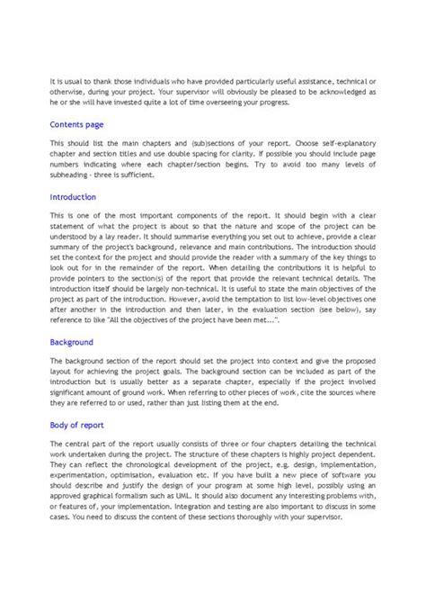 Report Pdf 71219 How To Write A Structured Project Report