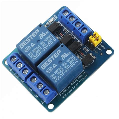 Modulo Rele 3v Com 2 Canais Para Arduino Esp32 Multipecascuritiba