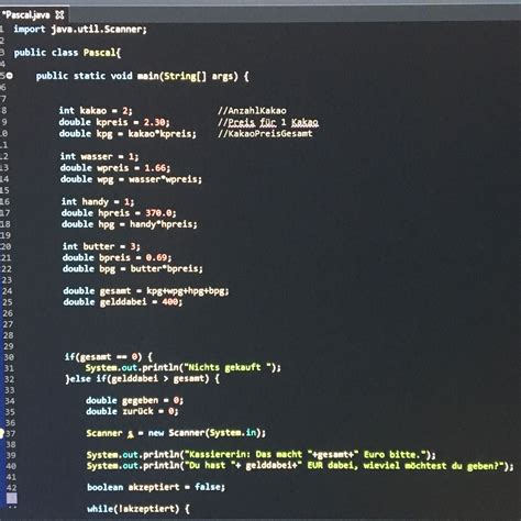 Java Code Für Kassenbon Verbesserungen Pc Programmieren Programmierung