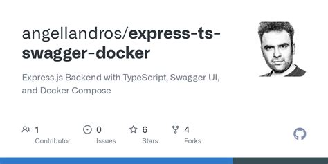 Github Angellandros Express Ts Swagger Docker Express Js Backend With Typescript Swagger Ui