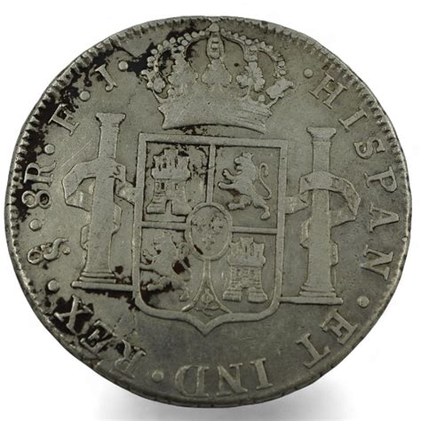 8 Reales 1805 Santiago Numiscoin