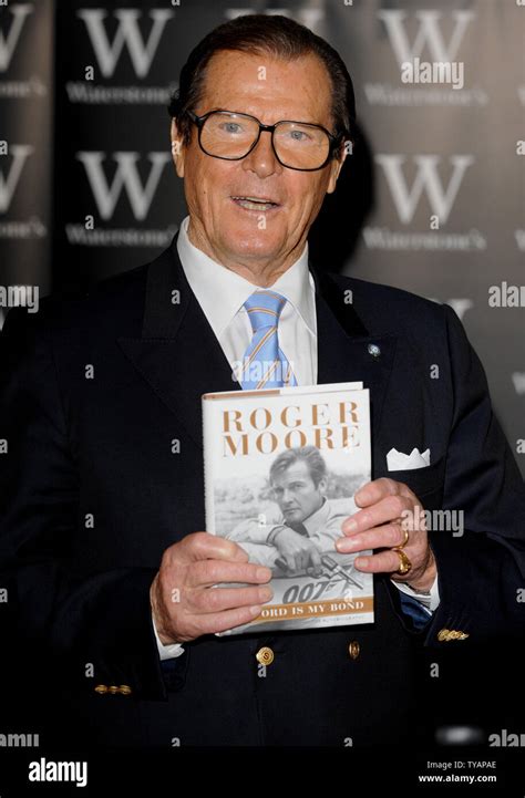 British Actor Roger Moore Attends A Signing Of His Autobiography My