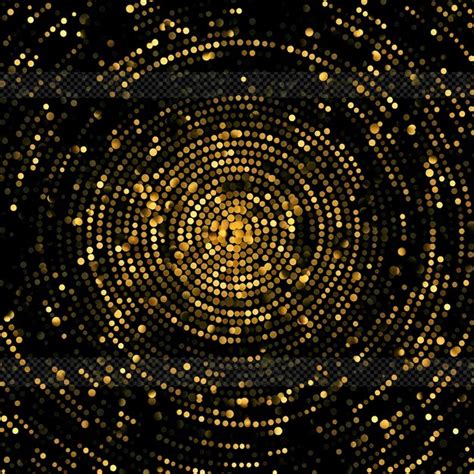 Premium Psd Golden Particles Light Effect