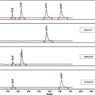HPLC Chromatogram Showing Separation Of The Drugs Under Study In Their Download Scientific