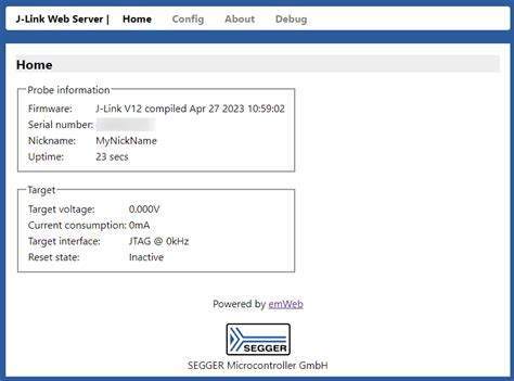 J Link USB Web Server SEGGER Knowledge Base