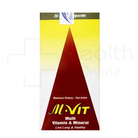 M Vit Cap 30s Price In Pakistan