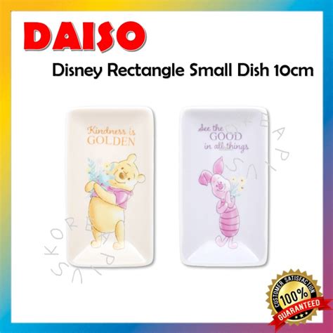 [daiso] Disney Rectangle Small Dish 10cm Shopee Malaysia