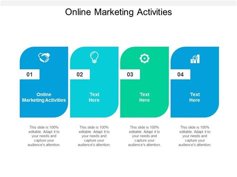 Online Marketing Activities Ppt Powerpoint Presentation Inspiration Structure Cpb