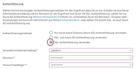 Ag Vip Knowledgebase Microsoft Azure Sql Server Ag Vip Datenbank Erstellen