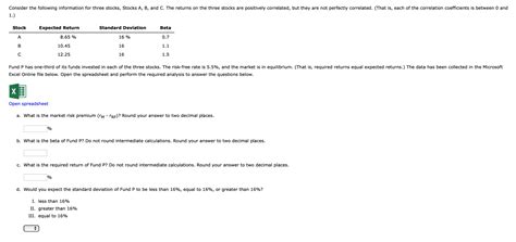 Solved Excel Online File Below Open The Spreadsheet And Chegg Com
