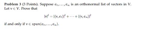 solved problem 3 3 points suppose e1 … em is an