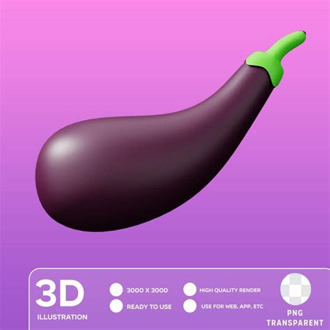 Eggplant 3d Psd 16000 High Quality Free Psd Templates For Download