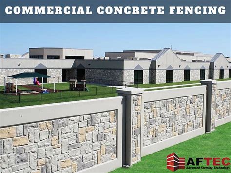 Concrete Fence Design