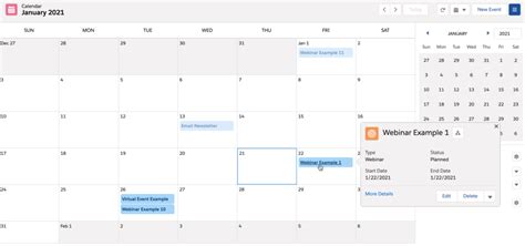 How To Create A Campaign Calendar In Salesforce The Spot