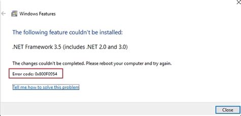 How To Fix Error 0x800f0954 Windows 1011