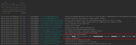 springboot 구동시 aws secret을 조회하여 datasource 생성 베스핀글로벌 velopers