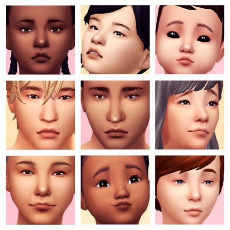 Sims 4 Default Skin Cc Nessrts