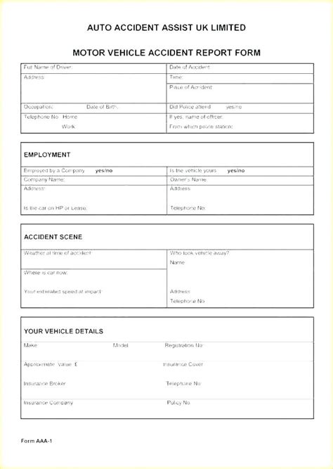 Incident Report Template Uk 2 Templates Example Templates Example