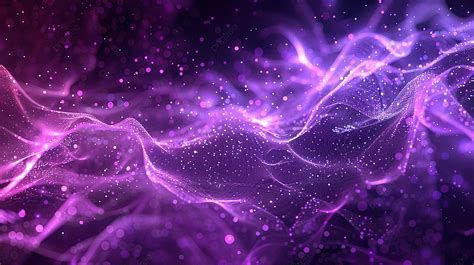 추상 보라색 에너지 파도 미래 지향적인 하이테크 빛나는 입자 배경 입자 과학 추상적인 배경 일러스트 및 사진 무료 다운로드 Pngtree