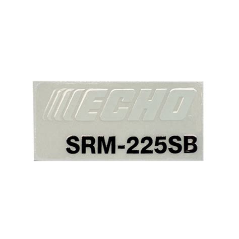 OEM Echo SRM Label Model OPE Parts Mart