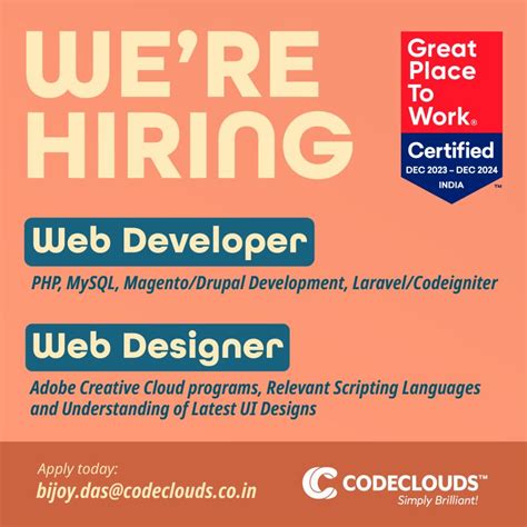Bijoy Das On Linkedin Nowhiring Kolkatajobs Webdevelopment Webdesign Joinourteam