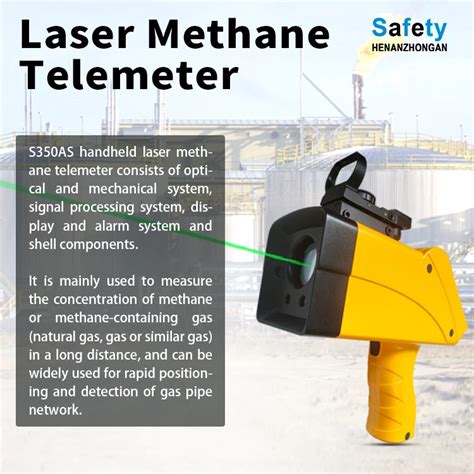 Tdlas Detection Principle Handheld Methane Remote Detector