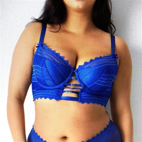 Cacique Intimates And Sleepwear Cacique Royal Blue Lightly Lined