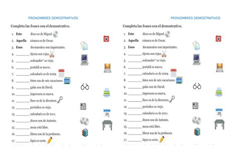 Pronombres Demostrativos Pronombres Demostrativos Comunicación Pronombres Demostrativos