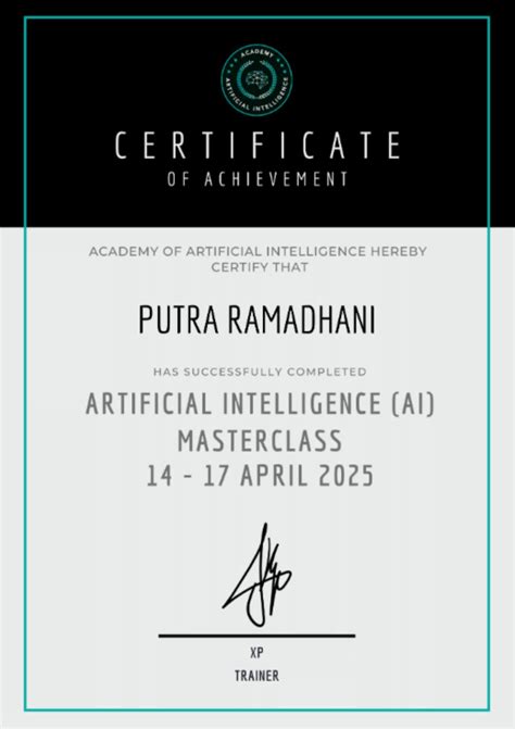 Artificialintelligence Aimasterclass Machinelearning Deeplearning Putra Ramadhani