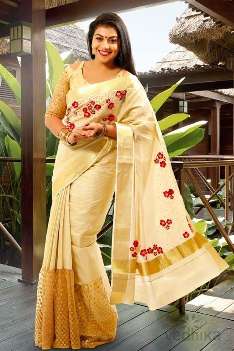 Kerala Set Saree Blouse Patterns Pattern Inspiration Daily