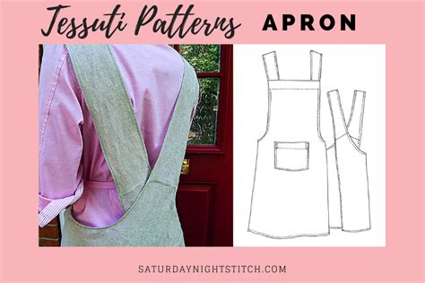 Tessuti Patterns Apron Sewing Pattern Review Saturday Night Stitch