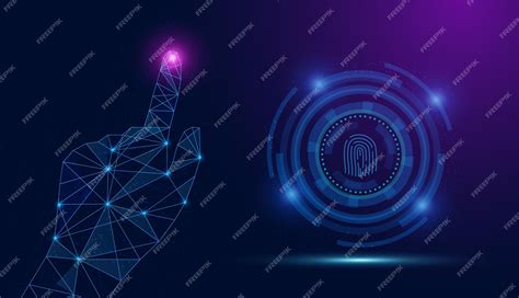 Premium Vector Vector Abstract Security System Concept With