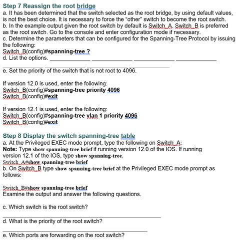 Solved Section B Procedures Step 7 ﻿reassign The Root