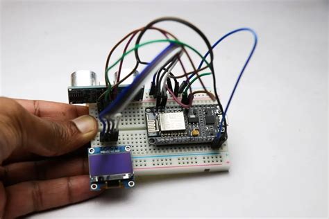 Distance Measurement Using Nodemcu And Hc Sr04