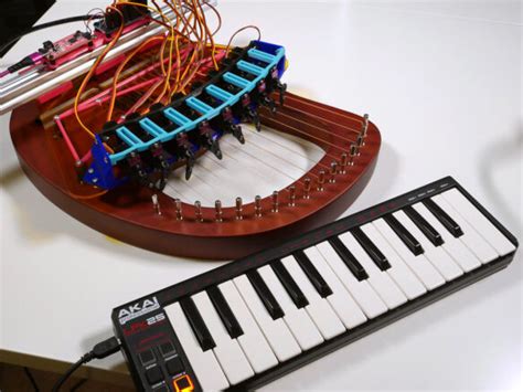 New Guide Midi Controlled Robot Lyre With Circuitpython Adafruitlearningsystem Adafruit