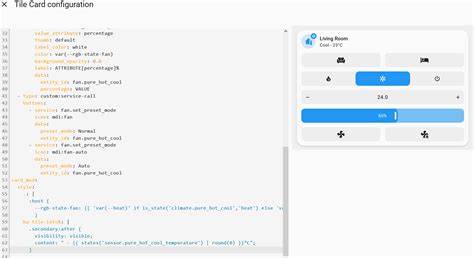 Custom Features For Home Assistant Cards Buttons Sliders Selectors And Spinboxes