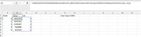 Sorting Rank Categories In Column Based On Sum Of Values In Another