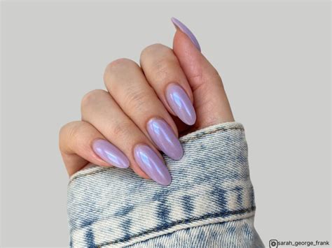 Lavender Chrome Nails That Will Keep You Scent Sational All Year Round
