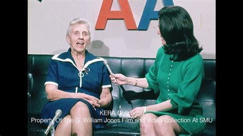 Interview With Nutritionist Adelle Davis October 1971 Youtube