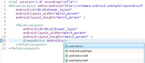 Android Autocomplete Does Not Work In Xml Files In Particular