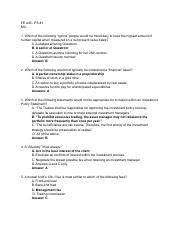 FE PS Pdf FE PS MC Which Of The Following Typical People Would Be Most